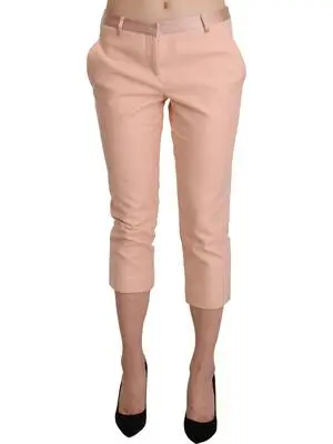 ERMANNO SCERVINO Low Waist Skinny Capri Trousers