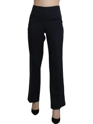 BENCIVENGA BENCIVENGA High Waist Straight Leg Trousers