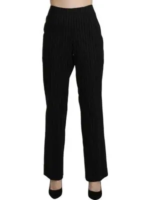 BENCIVENGA High Waisted Straight Leg Trousers