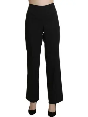 BENCIVENGA High Waist Straight Leg Trousers