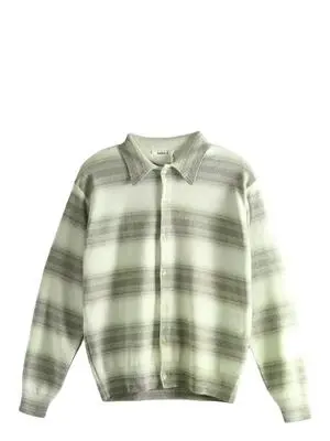 AURALEE Striped Cardigan