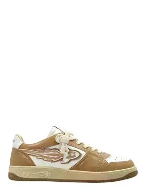 ENTERPRISE JAPAN Egg Rocket Star-Perforated Sneakers Neutrals