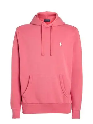 Polo Ralph Lauren Cotton Loopback Fleece Hoodie - Red