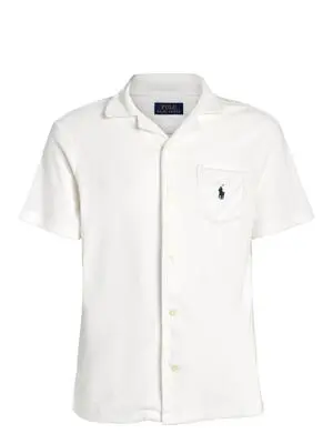 Polo Ralph Lauren Cotton Terry Short-sleeve Shirt White