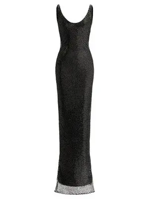 Ralph Lauren Lamé Jeramiah Gown - Black