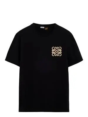 Loewe X Paula's Ibiza Anagram Relaxed T-shirt Black