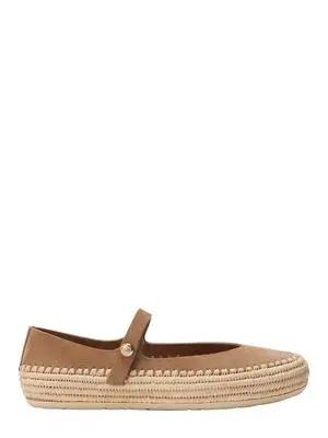 Loewe X Paula’s Ibiza Rio Mary Jane Flats - Beige