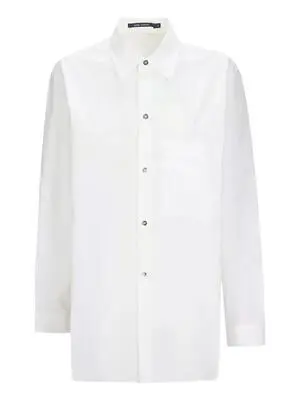 Sofie D'hoore Patch-pocket Long-sleeve Shirt - White