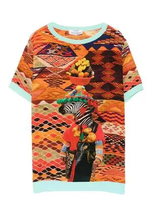 The Artistylist Graphic-print T-shirt - Orange