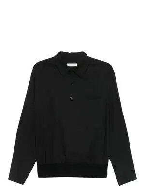 AMOMENTO Chest-pocket Polo Shirt