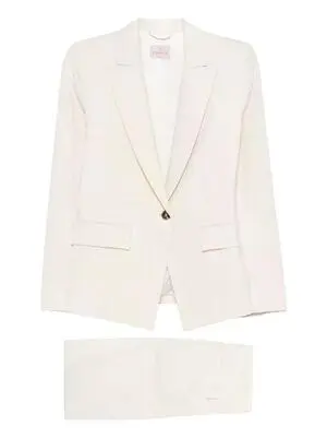 Marella Emmslogan Single-breasted Suit - Neutrals