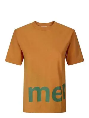 MERIPPA Logo-print T-shirt - Orange