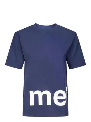 MERIPPA Logo-print T-shirt - Blue