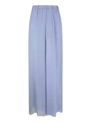 PIERANTONIOGASPARI Elasticated Wide-leg Trousers - Blue