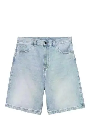 Carhartt Work In Progress Brandon Shorts - Blue (heavy Worn Bleached)