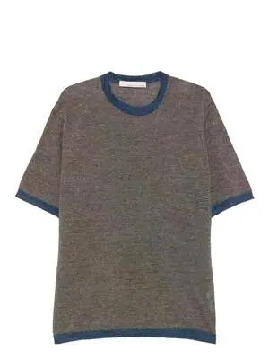 ORIGINAL VINTAGE Short-sleeves T-shirt - Brown