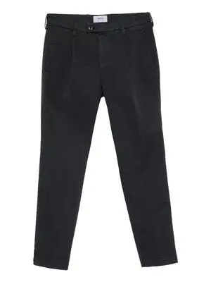 VELA SHOP Pleated Trousers - Black