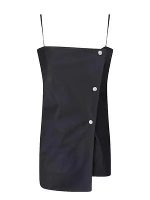 THELATEST Press-stud Top - Black
