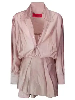 THELATEST Denise Mini Dress - Pink