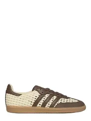 Adidas Adidas Samba OG Woven Leather Sneakers White