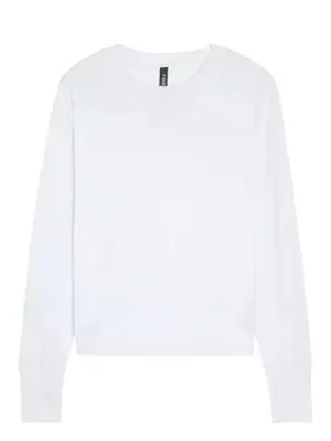 Vuori Long-sleeved Crewneck T-shirt - White