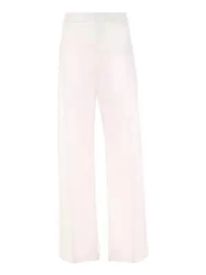 Victoria Beckham Straight-leg Trousers - White
