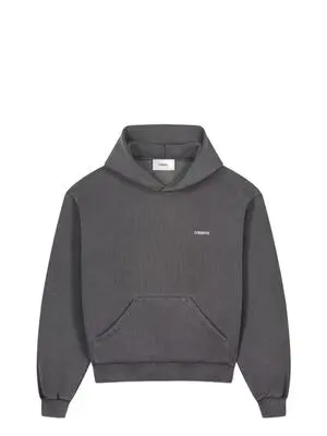 Coperni Logo-Print Hoodie Grey