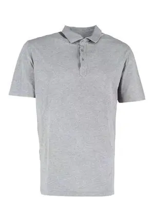 Brunello Cucinelli Short-sleeve Polo Shirt Grey