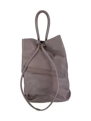 UMA WANG Drawstring Bucket Bag - Brown