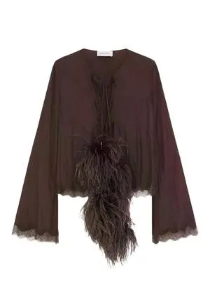 16Arlington Anvi Cardigan - Brown