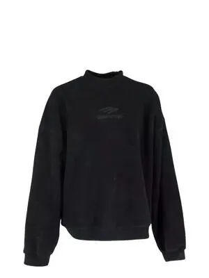 Balenciaga Logo-detail Sweater - Black