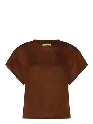 NOTSHY Teila T-shirt - Brown