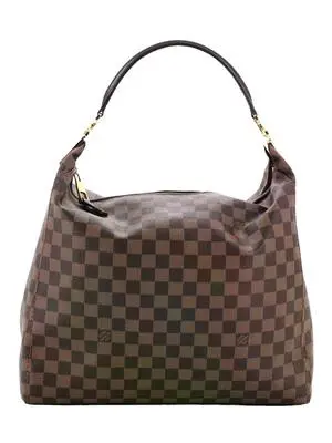 LOUIS VUITTON Portobello Handbag Damier Gm Hobo Bag - Brown