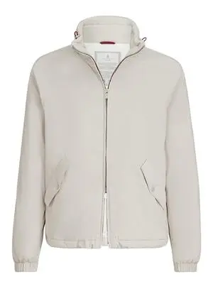 Brunello Cucinelli Water-resistant Packable Hood Jacket - Blue