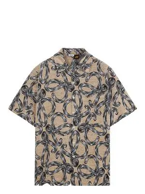 Loewe X Paula’ Ibiza Terry Anagram Shirt - Beige