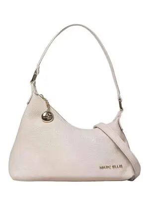 MARC ELLIS Small Wynn Shoulder Bag Neutrals