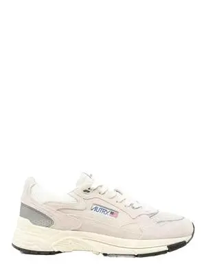 AUTRY Hyperway Suede Mesh Sneakers - Neutrals