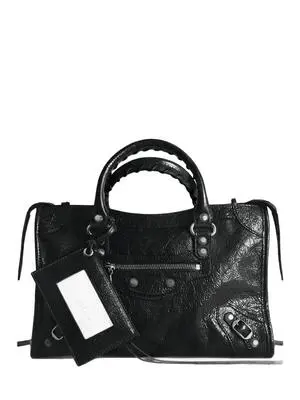 Balenciaga Le City Small Tote Bag - Black