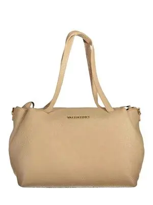 MARIO VALENTINO Pebbled-leather Tote Bag - Neutrals