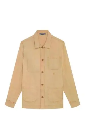 Vilebrequin Patch-pocket Embroidery Overshirt - Neutrals