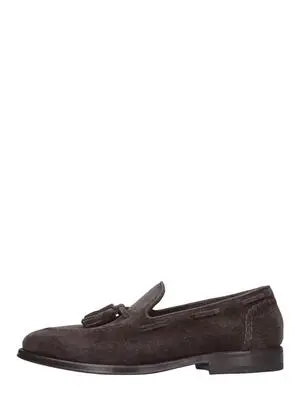 HENDERSON BARACCO Tassel-detail Whipstitch Loafers - Brown