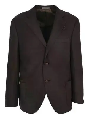 Corneliani Single-breasted Jacket - Brown