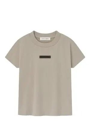 Fear Of God Essentials Cap Sleeve T-shirt - Timber