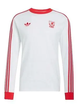 Adidas Liverpool Fc Long Sleeve T-shirt - White