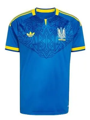 Adidas Ukraine 26 Away Jersey - Glow Blue