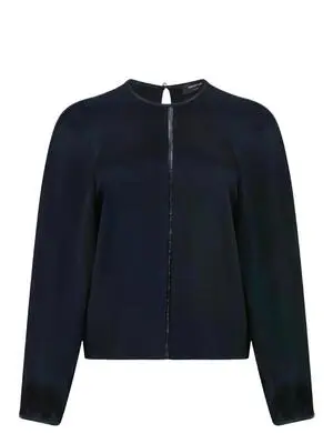 Fabiana Filippi Bead-embellished Sweater - Blue