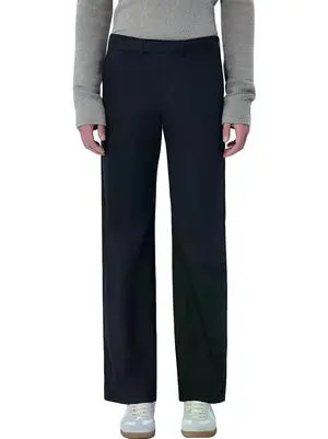 RIER Mid-rise Tailored Trousers - Black