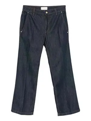 I BLUES Pressed-crease Denim Jeans - Blue