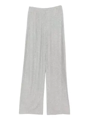Nanushka Zoela Ribbed Barrel-leg Trousers - Grey