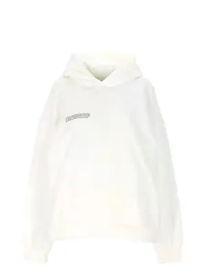 PANGAIA Graphic-print Hoodie - Neutrals